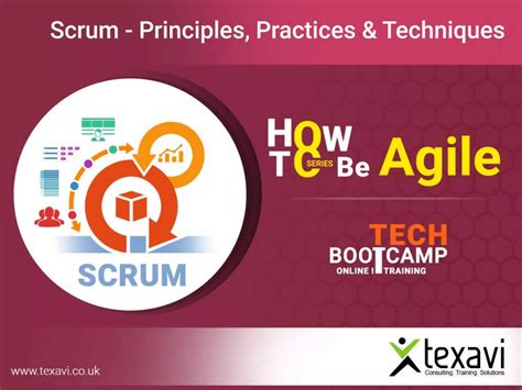 scrum principles practices and techniques texavi tech bootcamp on