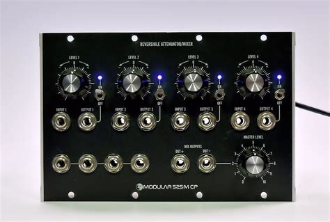 Moon Modular 525M CP With Factory Installed Blue LEDs Reverb