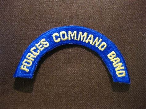 Forces Com Band Tab And Engineer Tab Army And Usaaf U S Militaria Forum