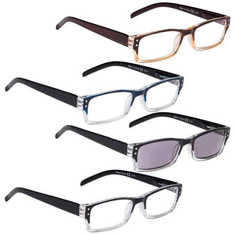 Mens Reading Glasses Designer Cool Spectacles Magnifying