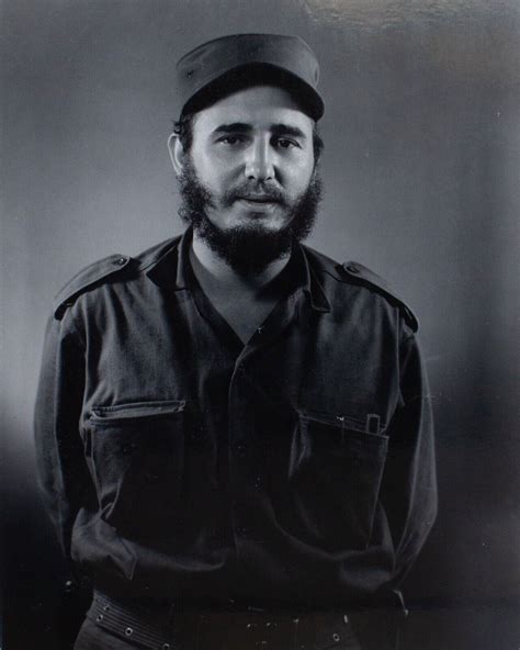 L Cole Cuba Fidel Castro Victory Portait 1959 Original Print Silver 16