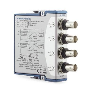 Ni Emerson Voltage Input Module C Series NI