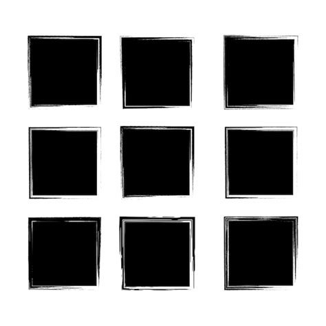 Premium Vector Vector Square Box Brush