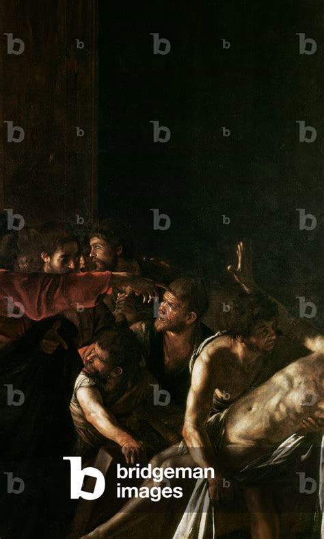 Image Of Resurrection Of Lazarus Detail Oil On Canvas By Caravaggio
