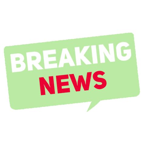 Breaking News Sticker Find And Share On Giphy