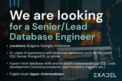 Darya Filipenka On Linkedin Databaseengineerjobs Databaseengineer