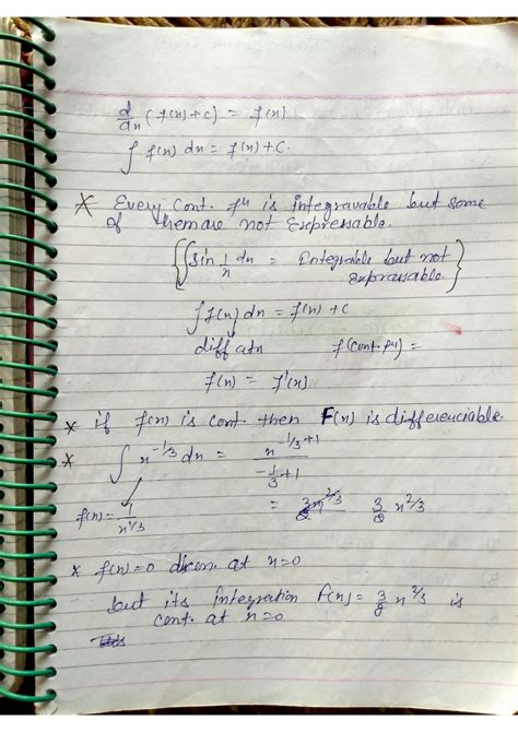 Solution Chapter Indefinate Integral With All Eight Formulas Maths