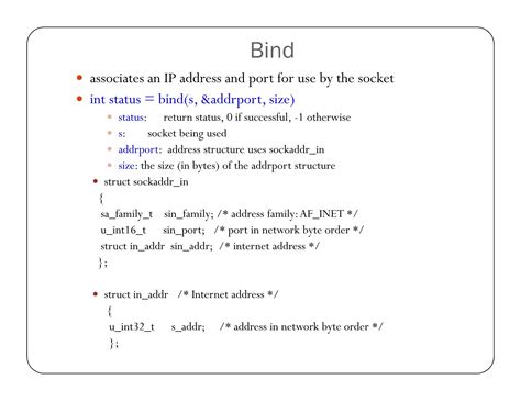 Socketprogramming Tcp And Udp Overviewpdf Computer Networking Computing