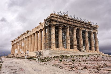 Parthenon Triple Anti Seismic Protection And Brilliant Engineering