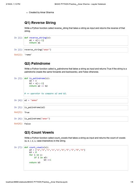 Basicpythonpracticenotes 1708081773 Download Free Pdf Software
