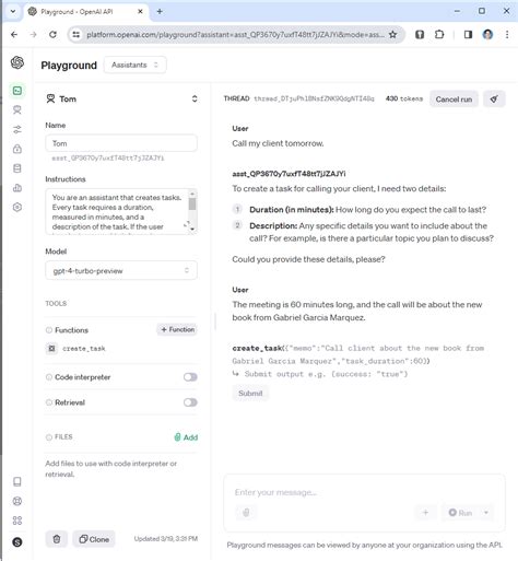Do Assistant Functions Calls Work Api Openai Developer Forum