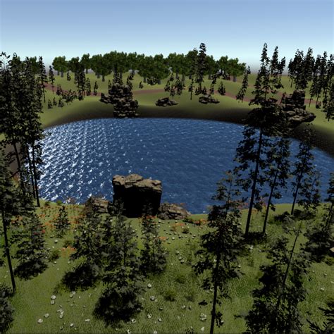 Create Landscapes In Unity Part 3 Foliage Rocks And Lake Datafloq