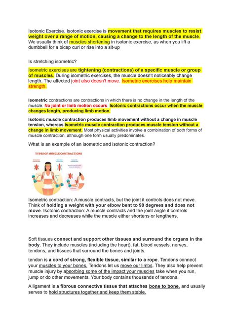 Isotonic Exercise Isotonic Exercise Is Movement That Requires Muscles To Resist Weight Over A