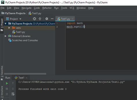 Python Import Math Doesn T Work In Either PyCharm Or Spyder Stack Overflow