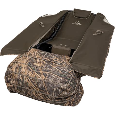 Alps Outdoorz Ducks Unlimited Legend Layout Blind Mossy Oak Hunting
