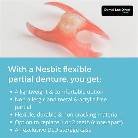 The Nesbit Partial Is An Ideal Option If You Are Replacing 1 Or 2 Teeth