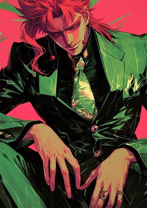 Kakyoin Poster Jojos Bizarre Adventure Fanart Jojos Bizarre
