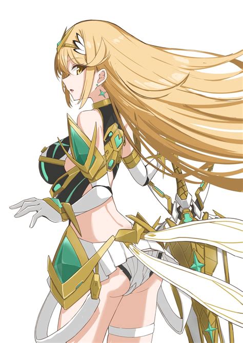 Mythra Xenoblade Chronicles And More Drawn By Aotsuba Danbooru