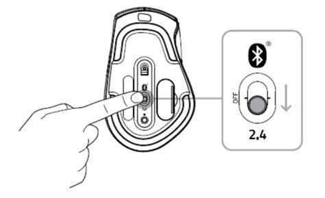 How To Pair Or Connect A Wireless Mouse To A System Via Bluetooth Or USB Dongle