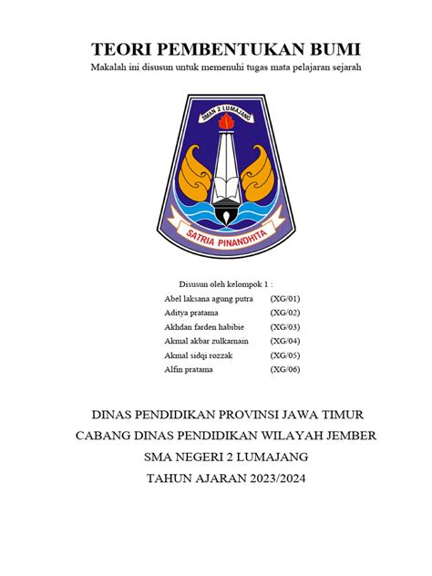 Teori Pembentukan Bumi Pdf