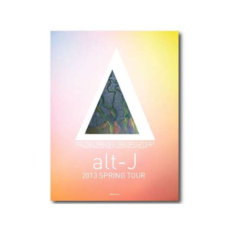 Alt J Bluebird Concert Poster