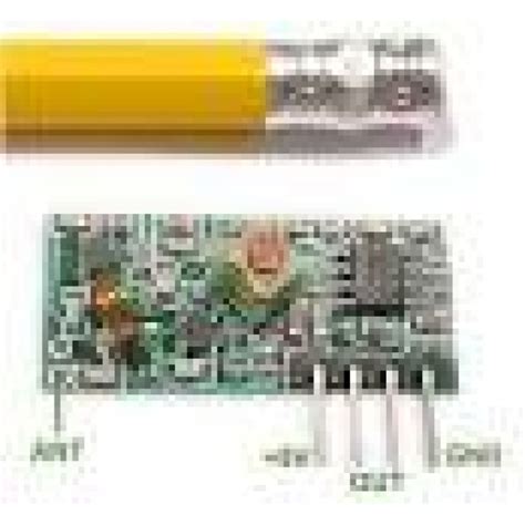 Rf Wireless Transmitter And Receiver Kit Module 433mhz For Raspberry Piarduino