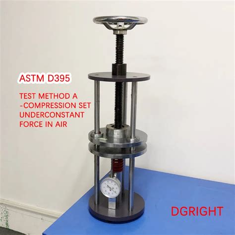 ASTM D Method A Rubber Compression Set Fixture