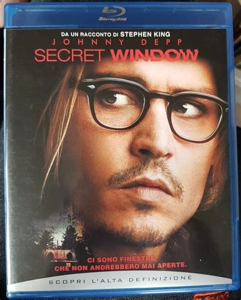 Secret Window Blu Ray Stephen King Johnny Depp In Excellent Condition