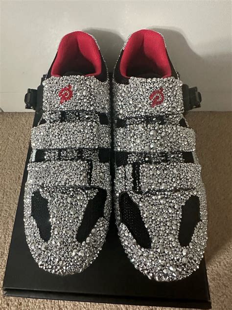 Crystal Spin Peloton Cleats Etsy