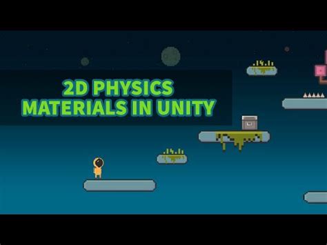 How Do You Make 2D Physics Material In Unity