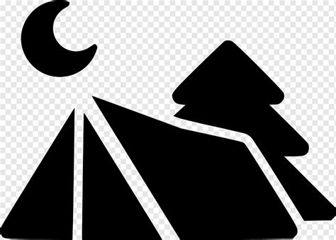 Tent Computer Icons Camping Outdoor Recreation Camping Symbol Angle
