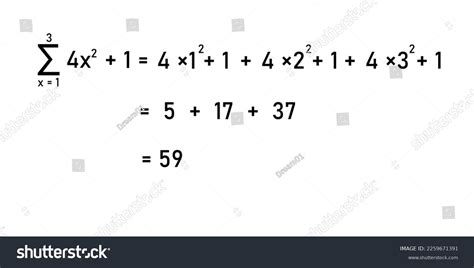 Sigma Symbol Summation Integers Numbers Mathematics Stock Vector Royalty Free 2259671391