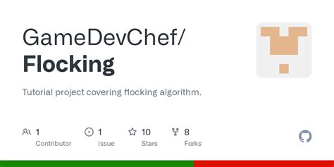 Github Gamedevchefflocking Tutorial Project Covering Flocking Algorithm