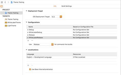 Ios Embed Different Framework Based On Build Configuration Stack