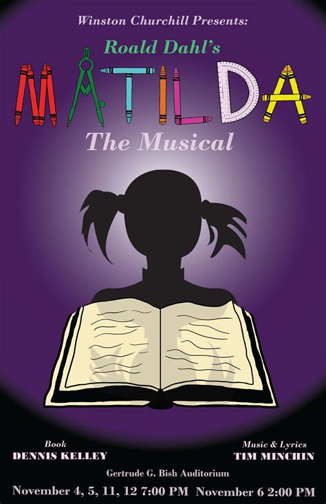 Matilda The Musical Poster
