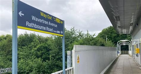 Basic Error On Railway Station Sign Called Out By Passengers Liverpool Echo