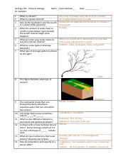 Ch Streams And Flooding Docx Geology Physical Geology Dr Sampere