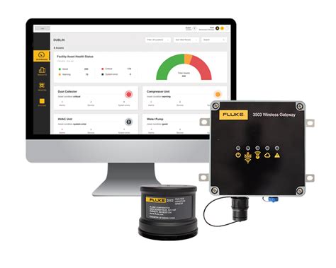 Fluke 3563 Analysis Vibration Sensor Kvr Reliability