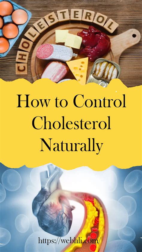 How To Control Cholesterol Naturally Healthy Lifestyle