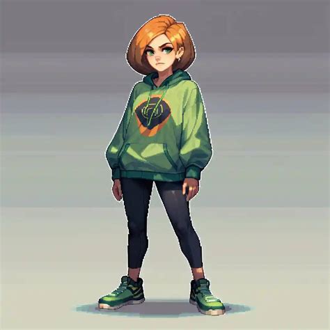 Pixel Art Kim Possible By Thekingofnether88 On Deviantart Pixel Art Kim Possible By Thekingofnether88 On Deviantart
