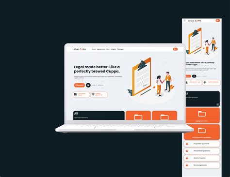 Legal Cuppa Jthoka And Co Uxui Design Web And Mobile Development