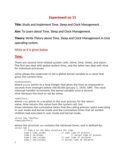 Experiment No 11osii Pdf Computer Engineering Computing