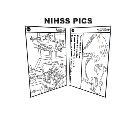 NIHSS Pictures Digital Download Badge Buddy Etsy