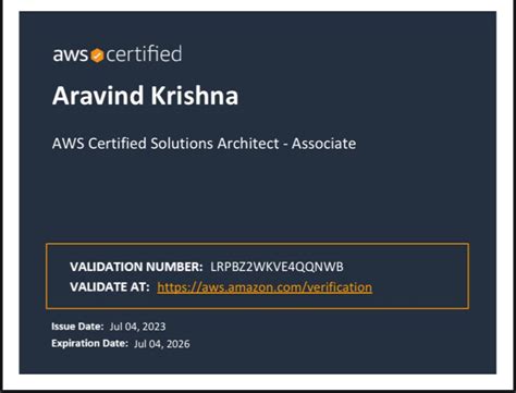 Aravind Krishna On Linkedin Awsarchitect Awscloud Networking Unix Linuxsystemadministration