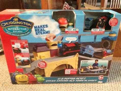Chuggington Interactive Railway Puffer Petes Steam Around Old Town