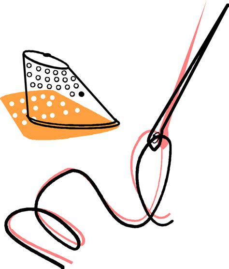 Needle And Thread Clip Art Sewing Needle Clipart Hi Res Stock