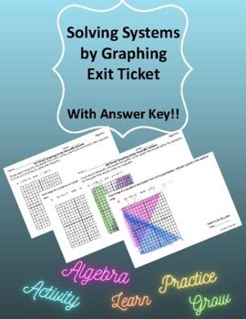 Systems Of Inequalities Exit Ticket By Math Lab Classroom TPT