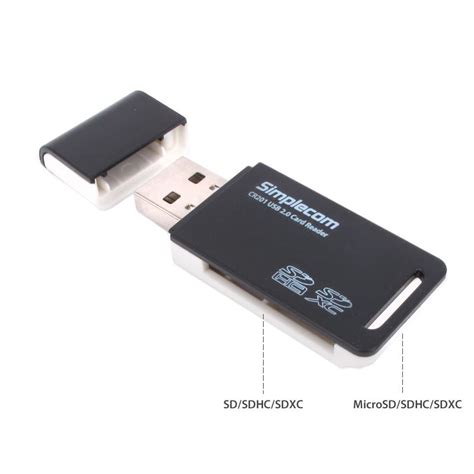 Simplecom CR Hi Speed USB Card Reader Slot