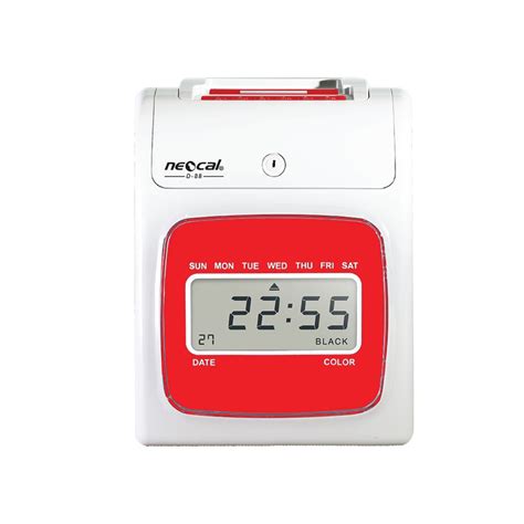 เครื่องตอกบัตร Neocal D 8b รับประกันสินค้า 2 ปี ออกใบกำกับภาษีได้ Shopee Thailand