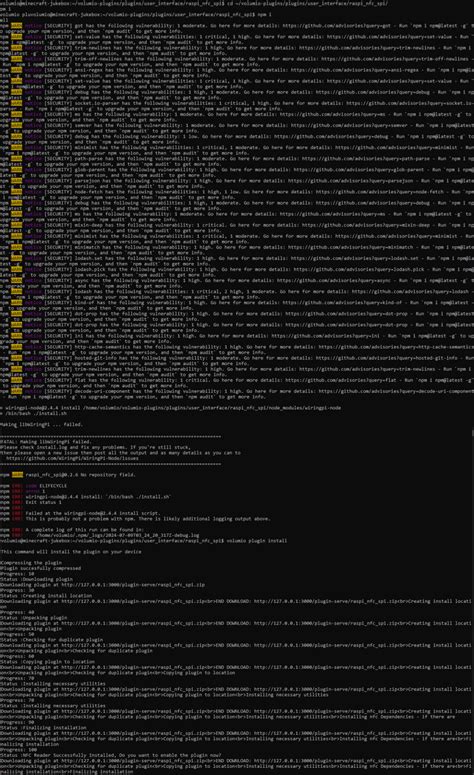 Trying To Add An Nfc Plugin And I Keep Getting An Error When Trying To